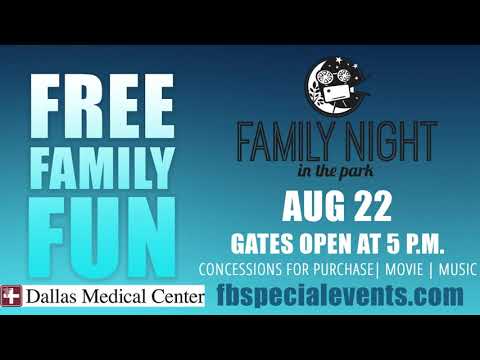 Family Night in the Park Promo Video - YouTube