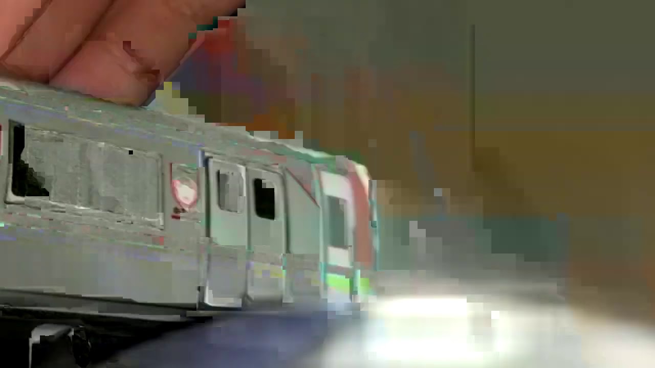 kereta kertas'KRL papercraft KRL Tokyo metro 6000😂 like dan subscribe ...