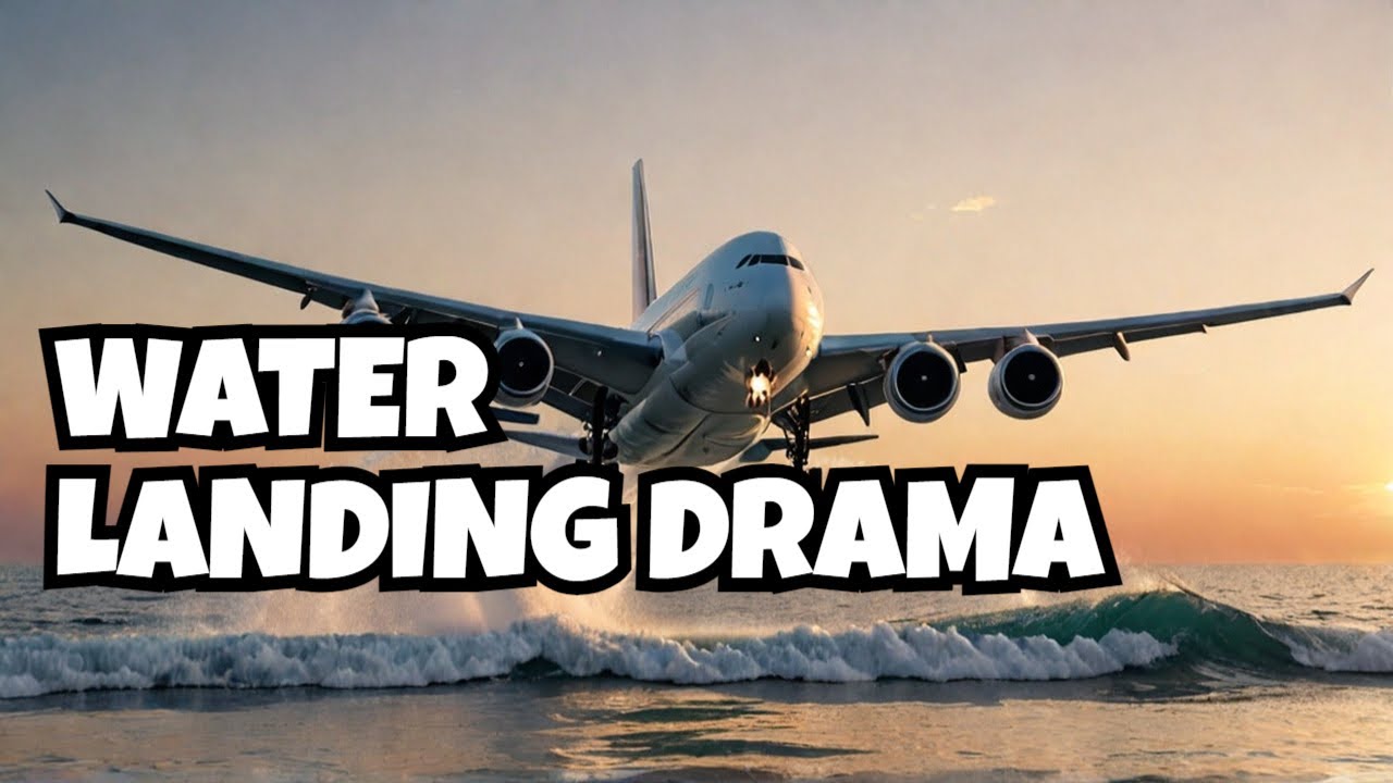Heart-Stopping Airbus A380 Water Landing - YouTube