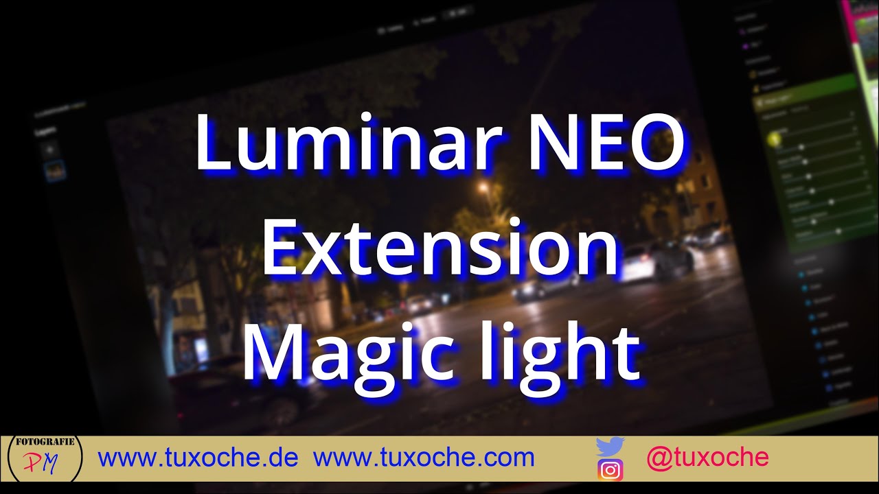 Luminar NEO Extension Magic Light - YouTube