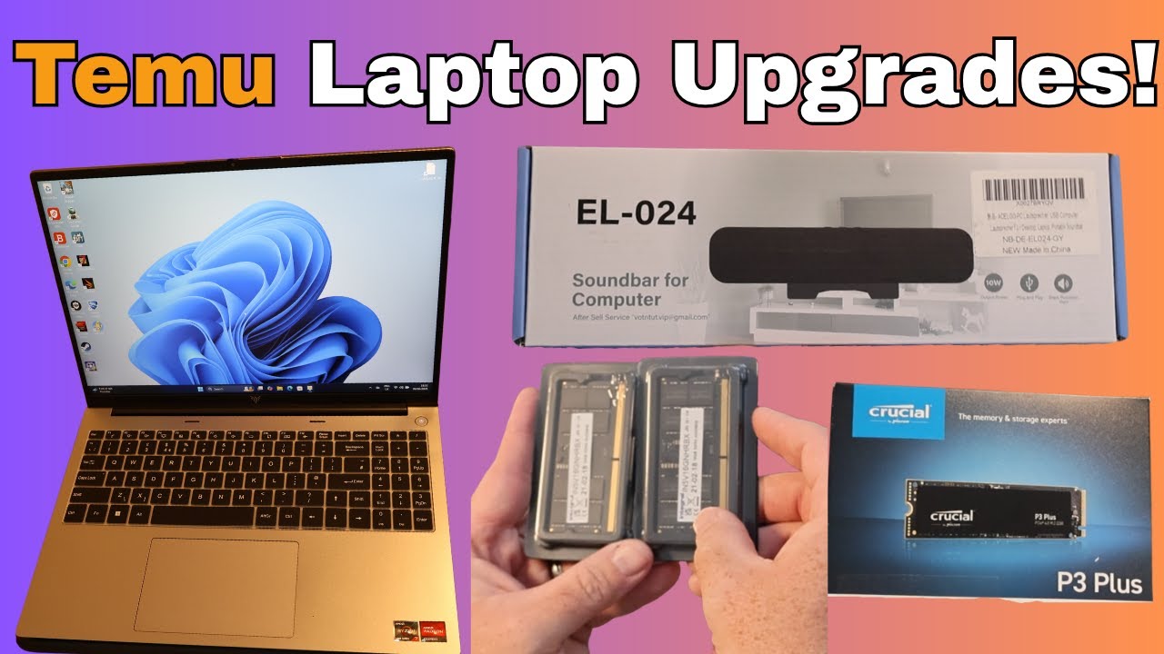 Upgrading The Cheap Temu Laptop - Can We Get Even Better Performance ...