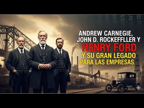 Andrew Carnegie, John D. Rockefeller y Henry Ford y su Gran Legado Para ...