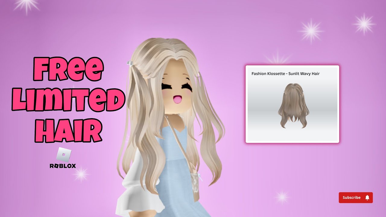 How To Get Sunlit Wavy Hair on Roblox - Fashion Klossette - YouTube