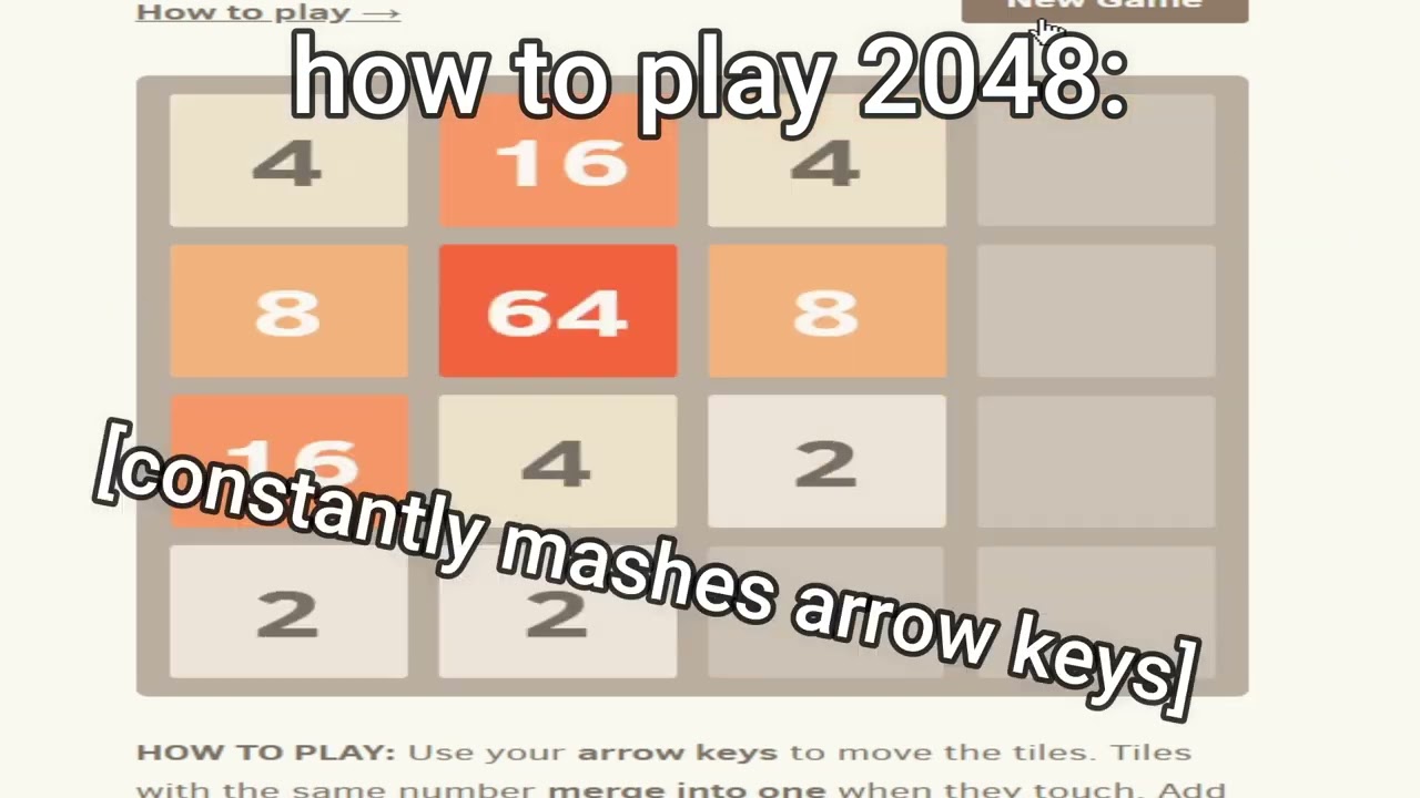 How to play 2048 - YouTube