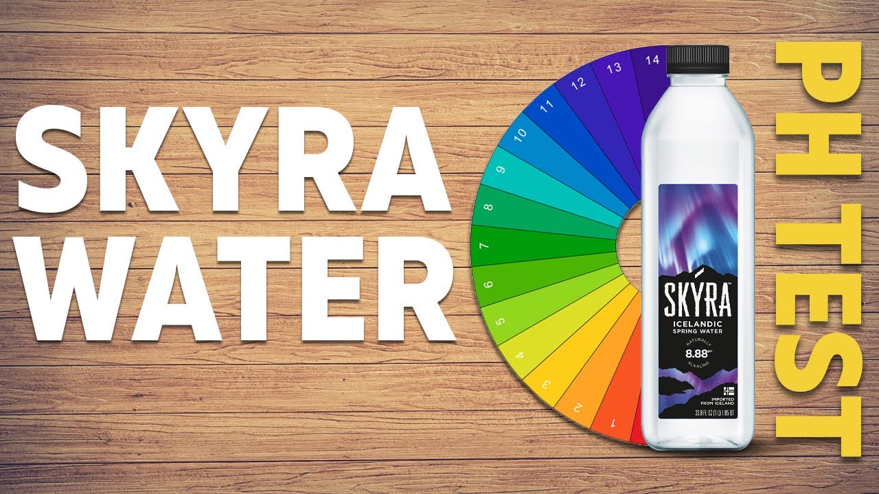 Skyra Ph Test - Is This Water's TRUE Ph Acidic or Alkaline? - YouTube