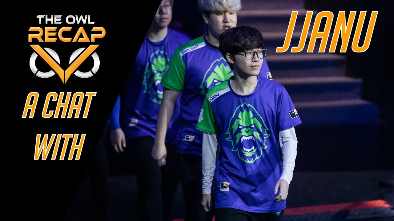 A chat with Hyunwoo "JJANU" Choi | Overwatch League Pros - YouTube