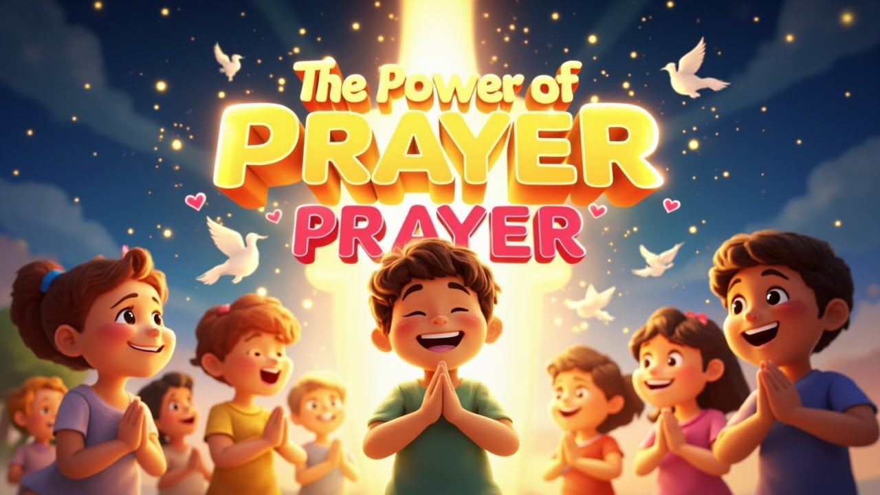 🌟 The Power of Prayer | Uplifting Christian Song for Kids About Faith ...