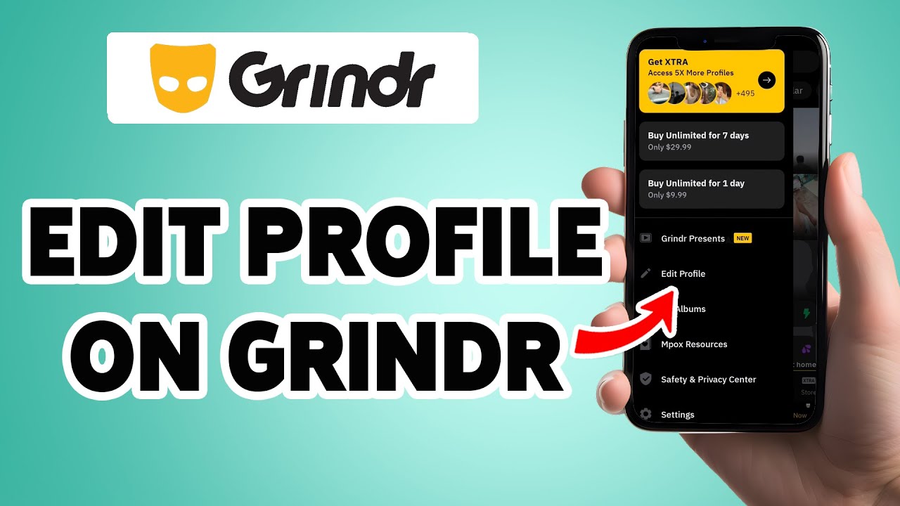 How To Edit Profile On Grindr 2025 | Update Your Grindr Account Profile ...