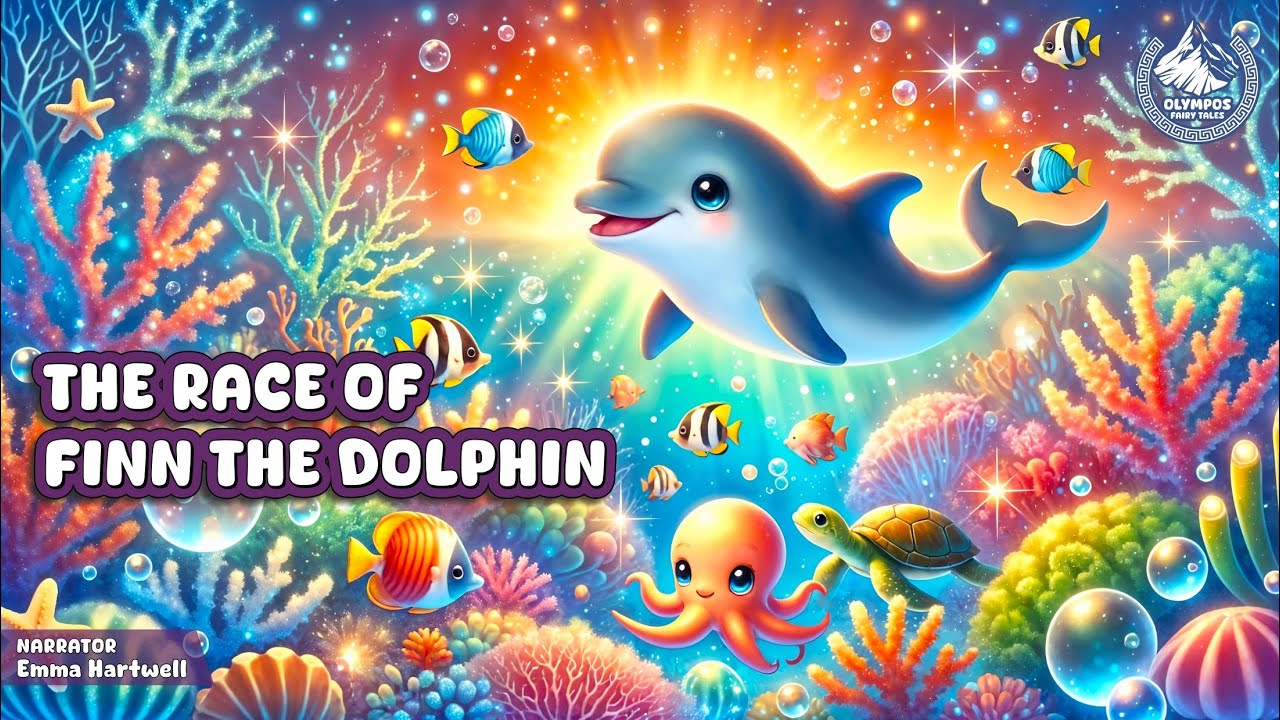 The Race of Finn the Dolphin | English Bedtime Stories for Kids | 4 - 6 ...