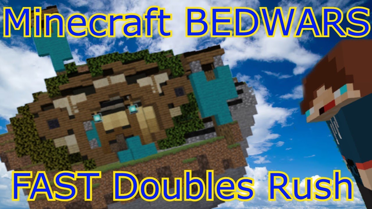 Minecraft: Bedwars - Rush Doubles - YouTube