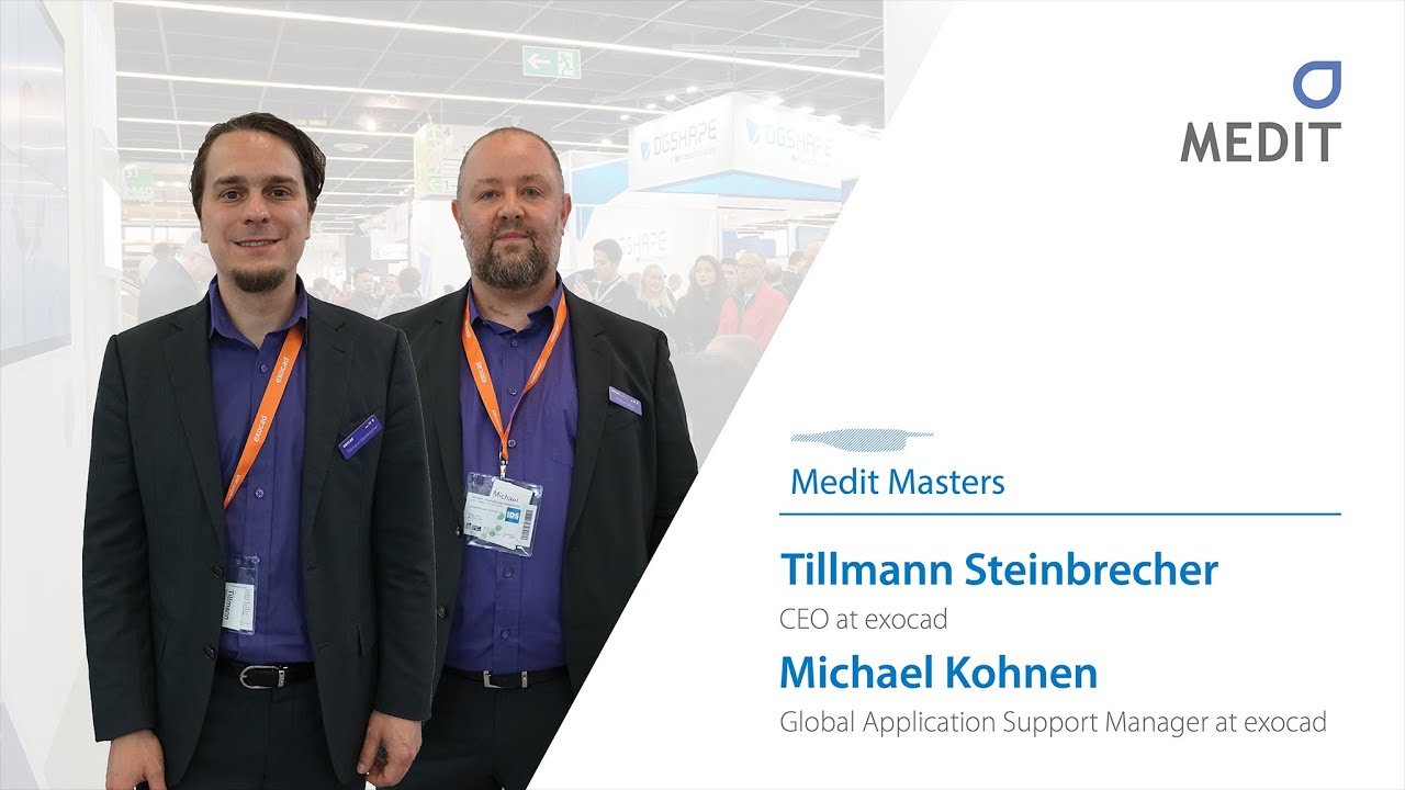 Medit Masters – Tillmann Steinbrecher & Michael Kohnen (exocad) - YouTube