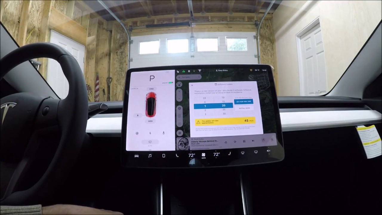 How Does A Tesla Over The Air Update Work Youtube