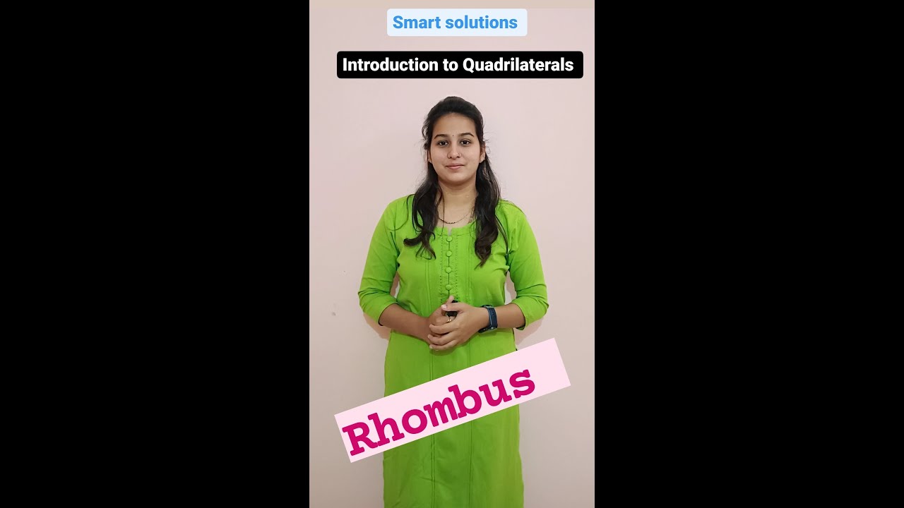 Quadrilateral | Rhombus | Properties and Examples of Rhombus | Math ...