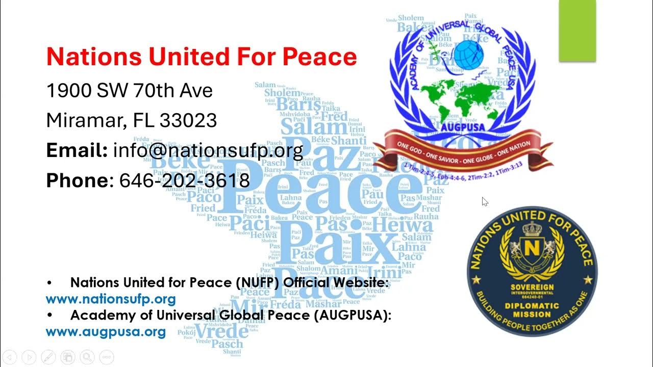 10 PRINCIPLES OF BECOMING A PEACE AMBASSADOR - YouTube