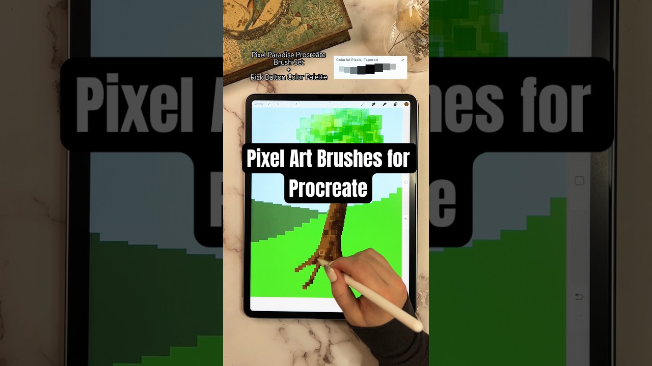 Pixel Art Brushes for Procreate #procreateart #procreatetutorials # ...