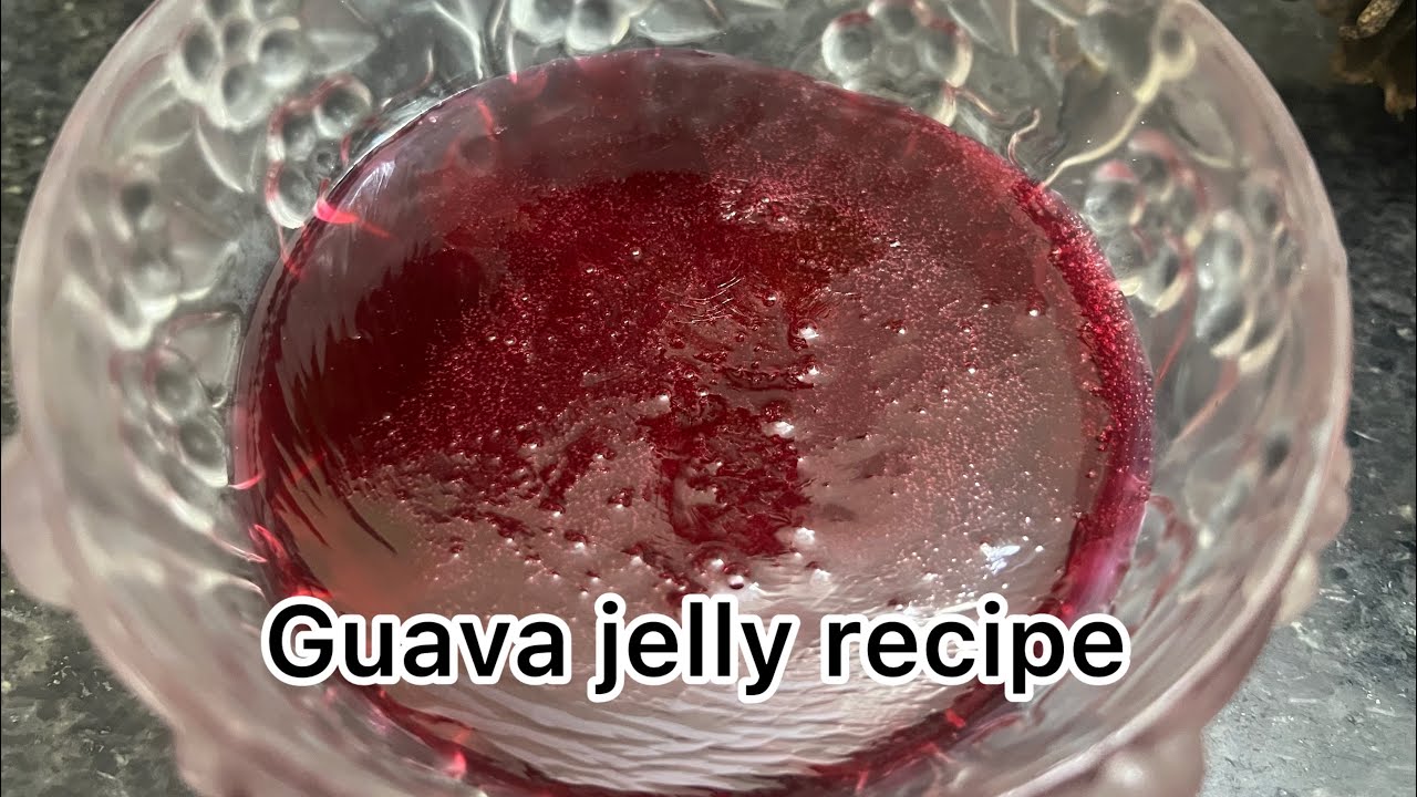 Guava jelly recipe || homemade guava jam by ayshaslife - YouTube