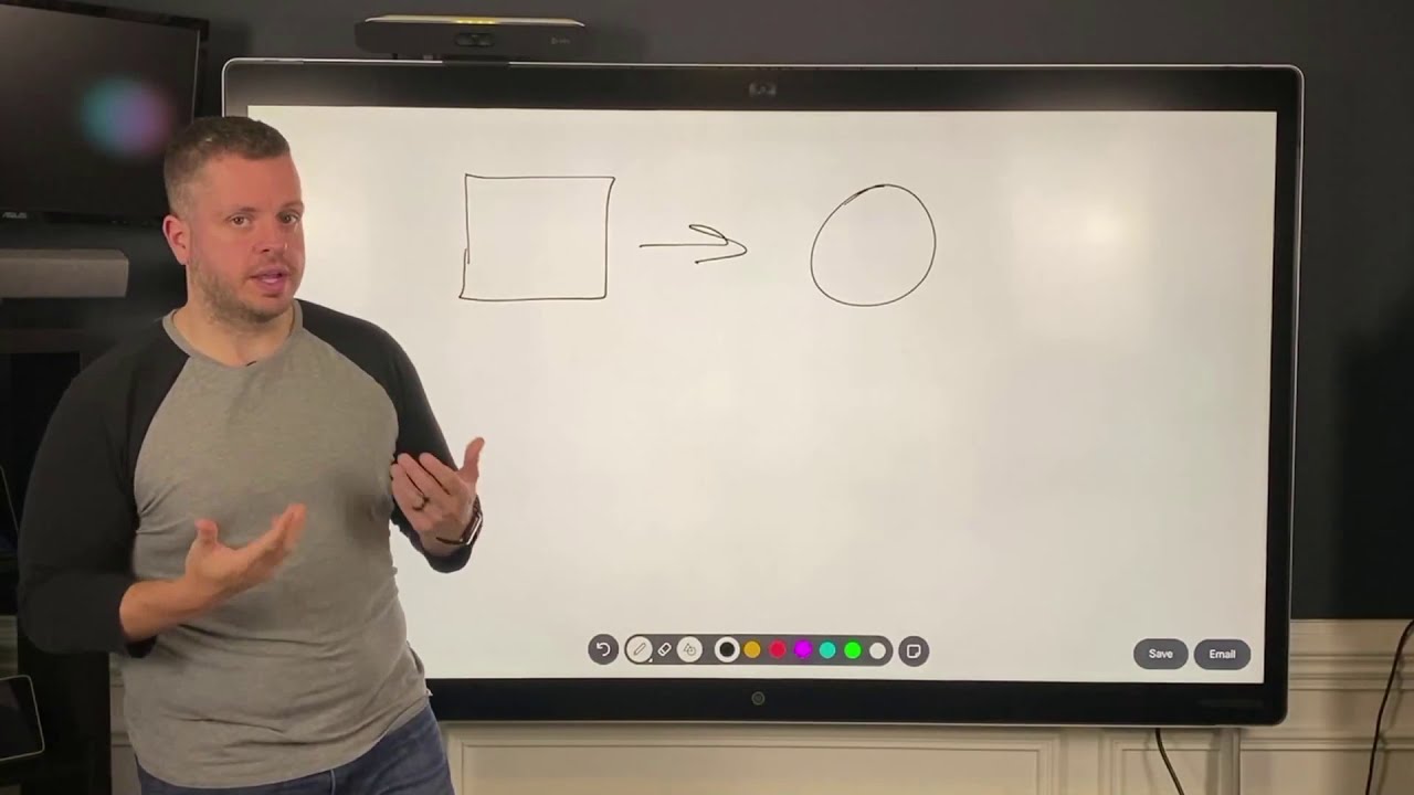 The Webex Edge - Early Preview of Shapes with Whiteboarding - YouTube