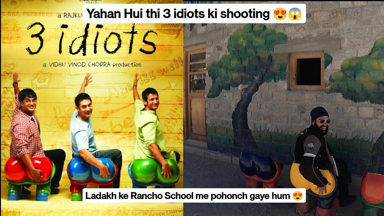3 idiots, Rancho School in Ladakh | Ep- 6 #ladakh #ladakhtrip # ...
