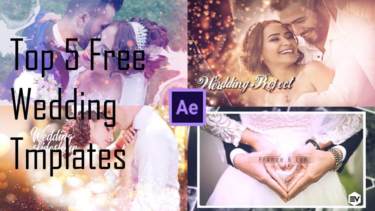 Top 5 Free Wedding Templates After Effects HR Tech Studio YouTube Top 5 Free Wedding Templates After Effects HR Tech Studio YouTube