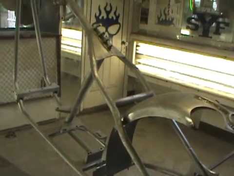 BARE METAL/ETCH/PRIMED CHOPPER FRAME - YouTube