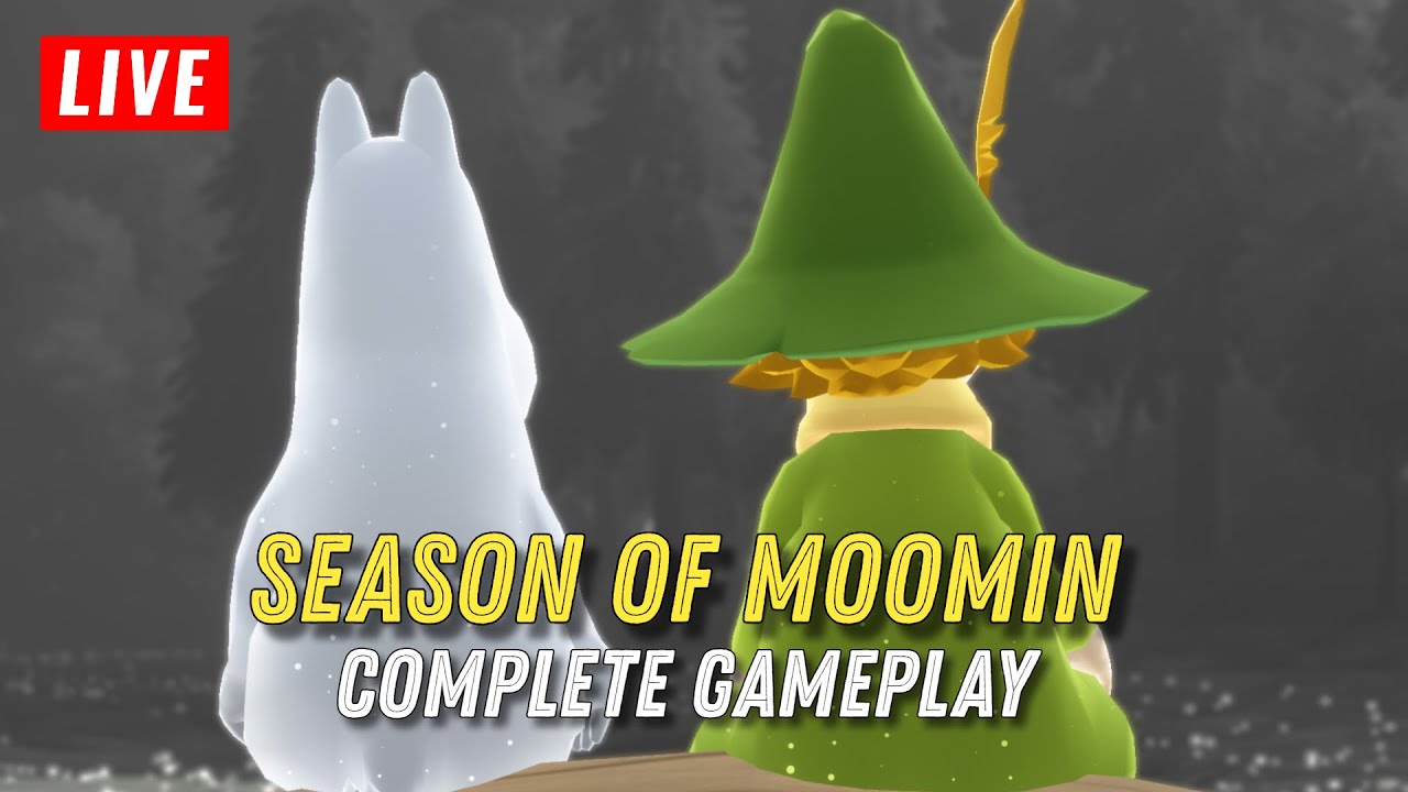 Season of Moomin All Quests complete gameplay in Sky COTL - YouTube