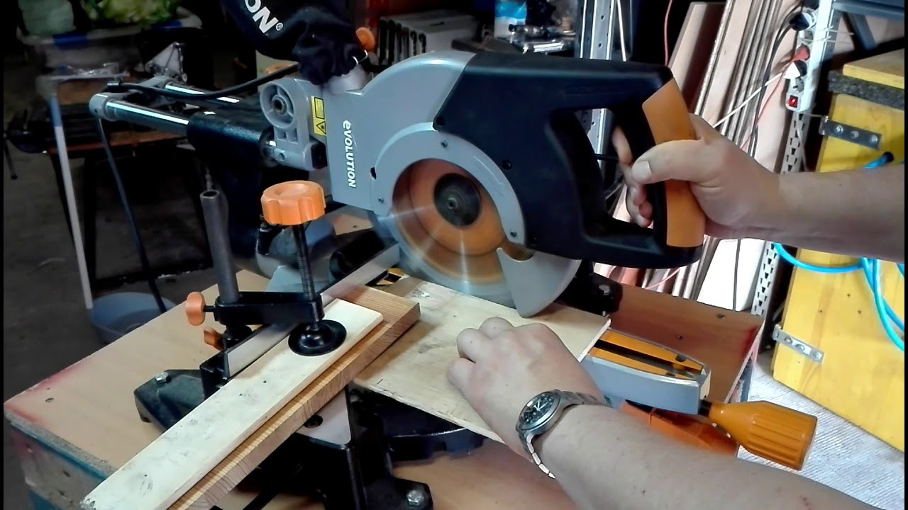 TRONCATRICE Radiale Evolution Rage 3 Taglio Legno Compensato senza ...