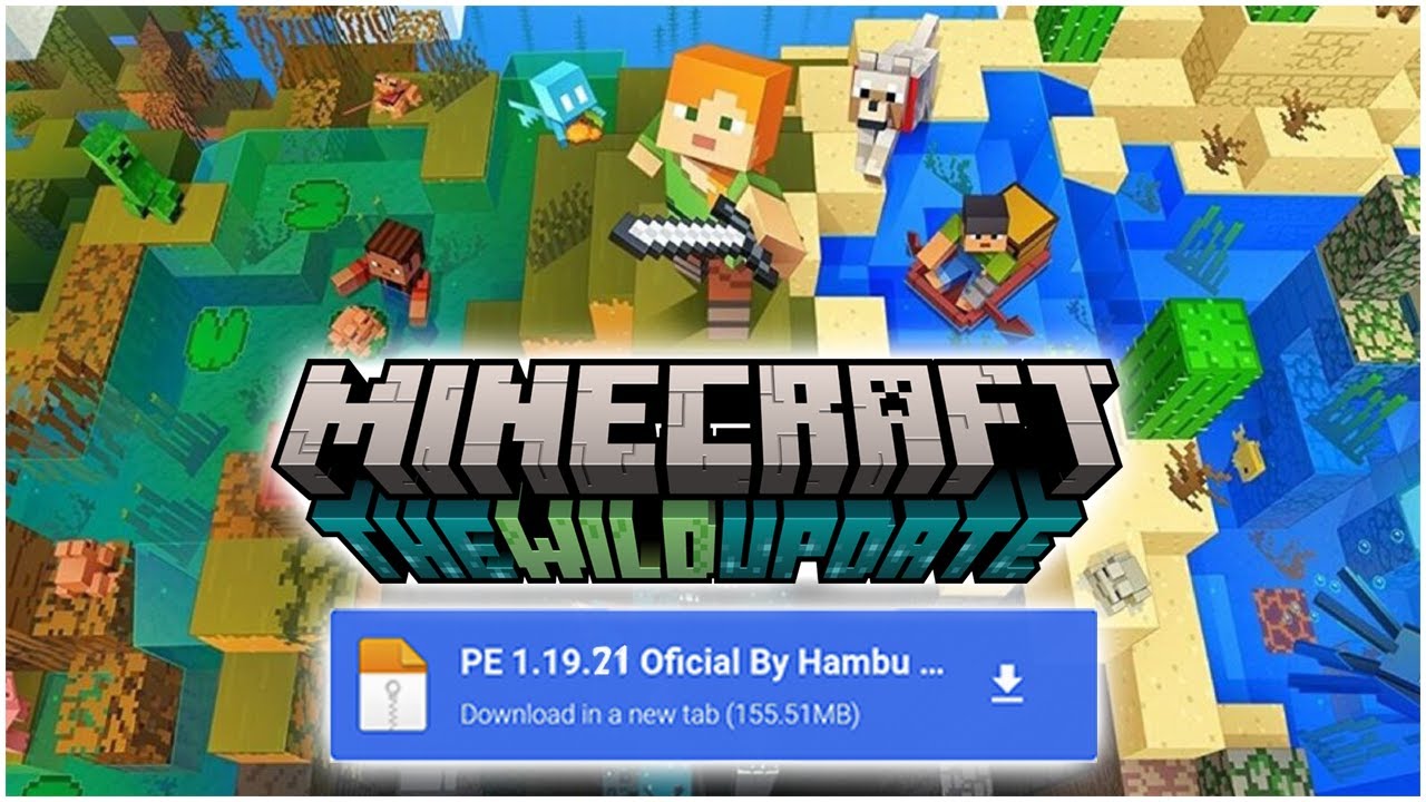 MINECRAFT PE 1.19.21 PARA ANDROID ÚLTIMA VERSIÓN OFICIAL 2022 - YouTube