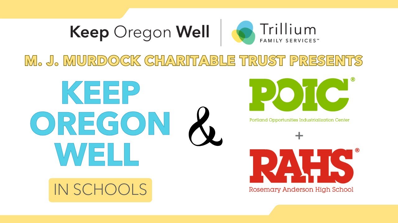 Keep Oregon Well in Schools at POIC + RAHS - YouTube