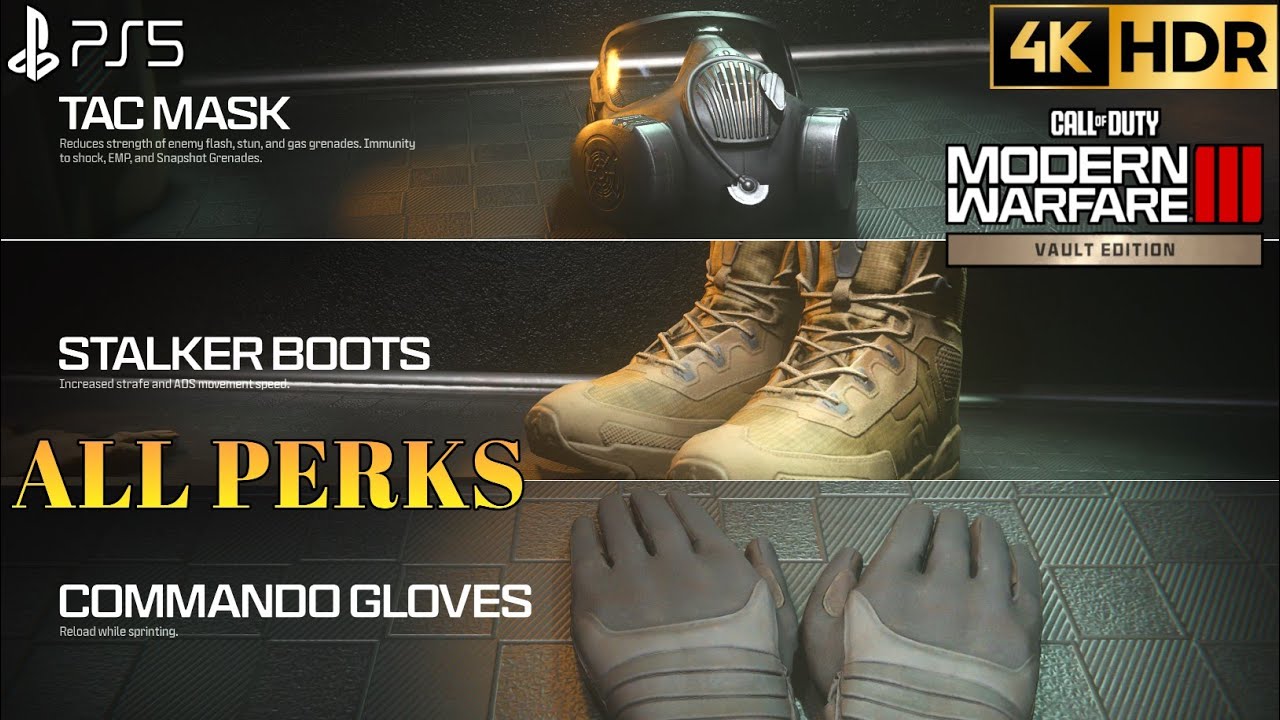 All Perks Modern Warfare 3 All Perks | Vault Edition MW3 All Perks ...