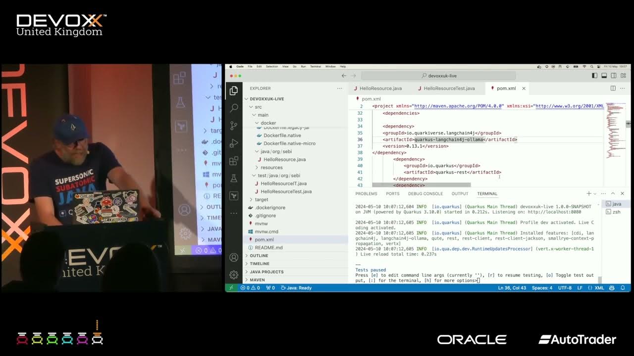 Quarkus, Langchain4J & Ollama by SÉBASTIEN BLANC - YouTube