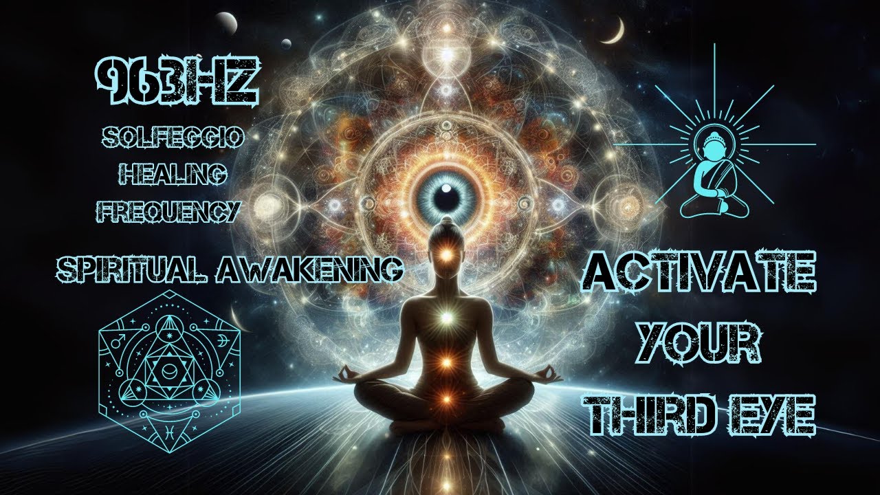 Spiritual Awakening Frequency 963Hz Solfeggio Frequency Activates The ...