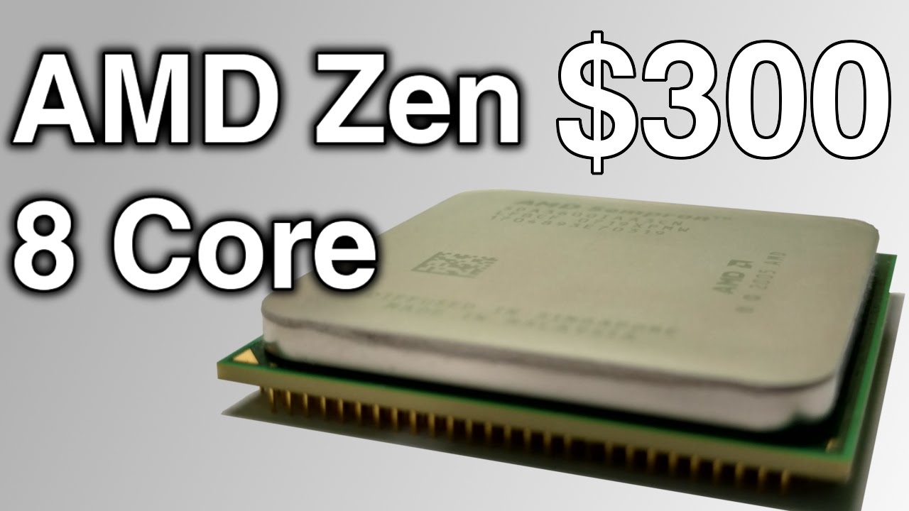 AMD Zen On Track To BEAT 6900k? | Zen 8 Core For $300??! - YouTube