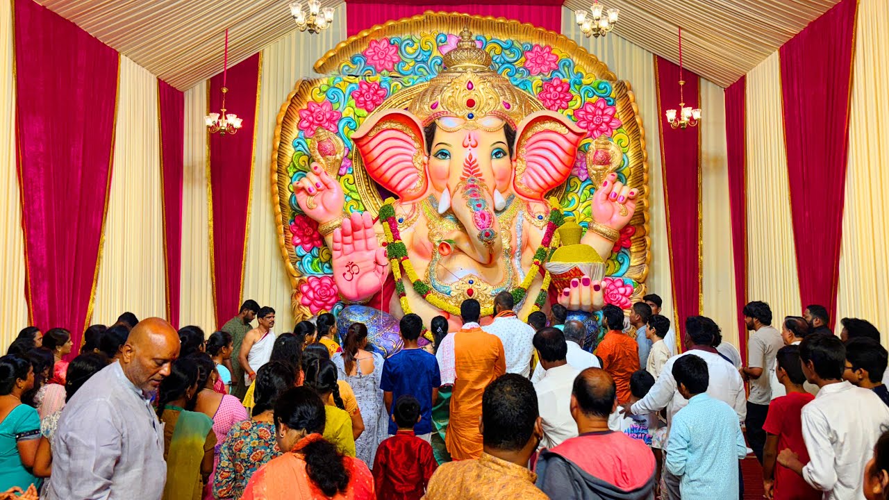 Sanath Nagar ka Maha Ganapathi || T2 Anna Ganesh 2nd Day Pooja ...