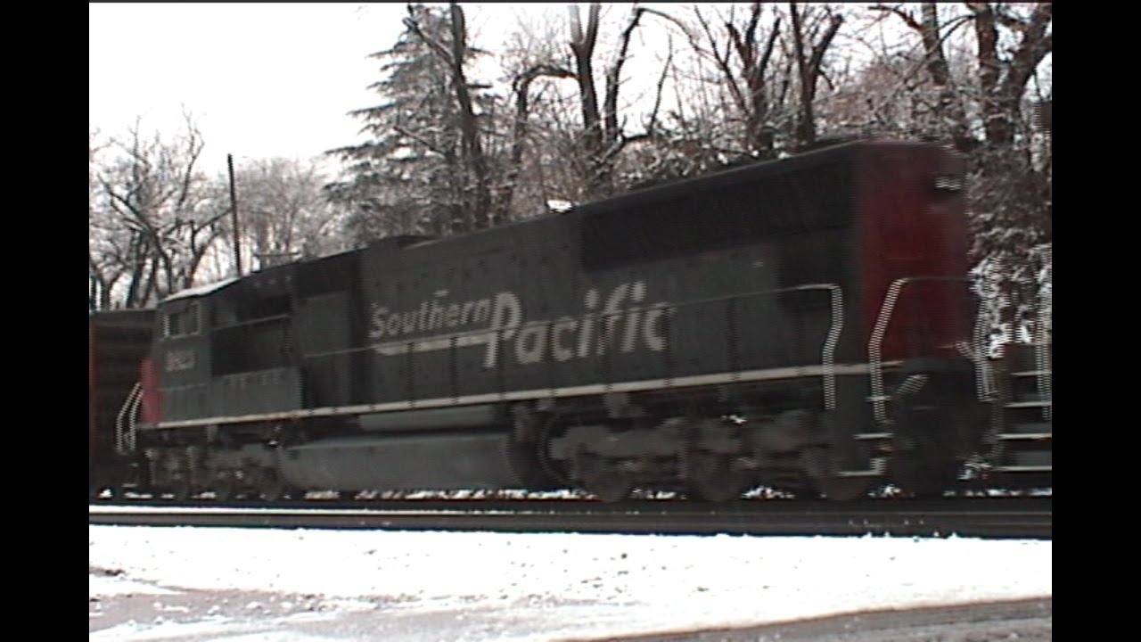 1221. UNION PACIFIC UP 6324 with SOUTHERN PACIFIC SP 9823 speed letter ...