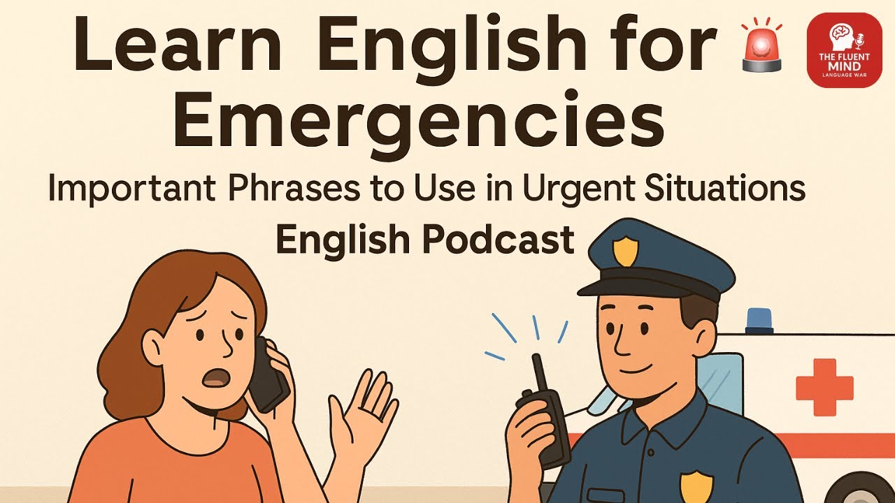 Learn English for Emergencies 🚨 | Important Phrases to Use in Urgent ...