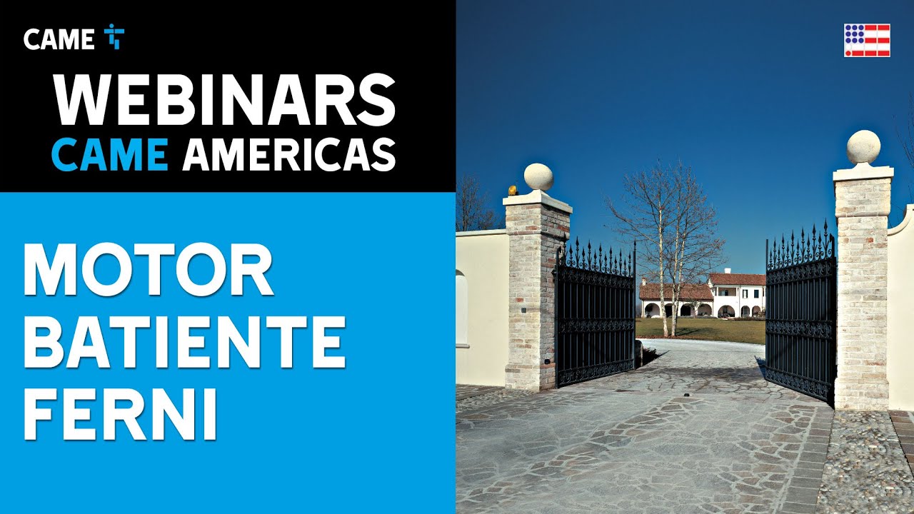 🔹🔹 Webinar Motor Batiente FERNI 🔹🔹 - YouTube
