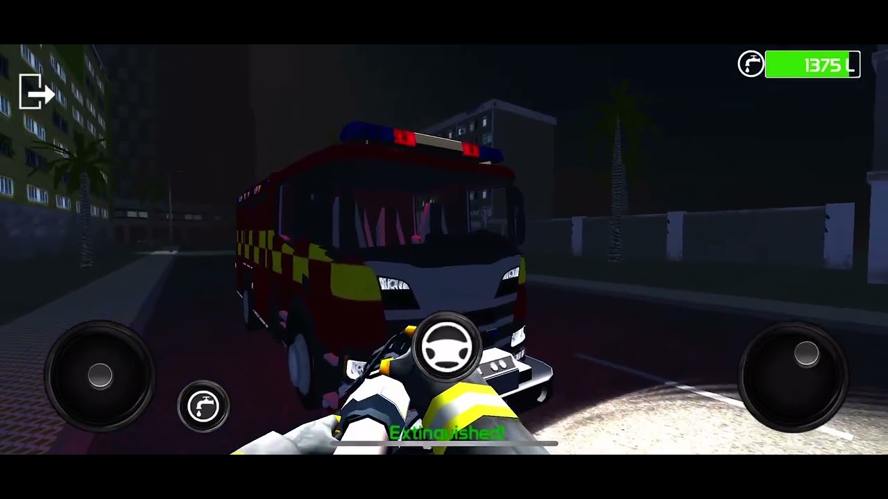 [iOS Gameplay] Fire Engine Simulator 2023 - Driving ScanLine Nova #12 ...