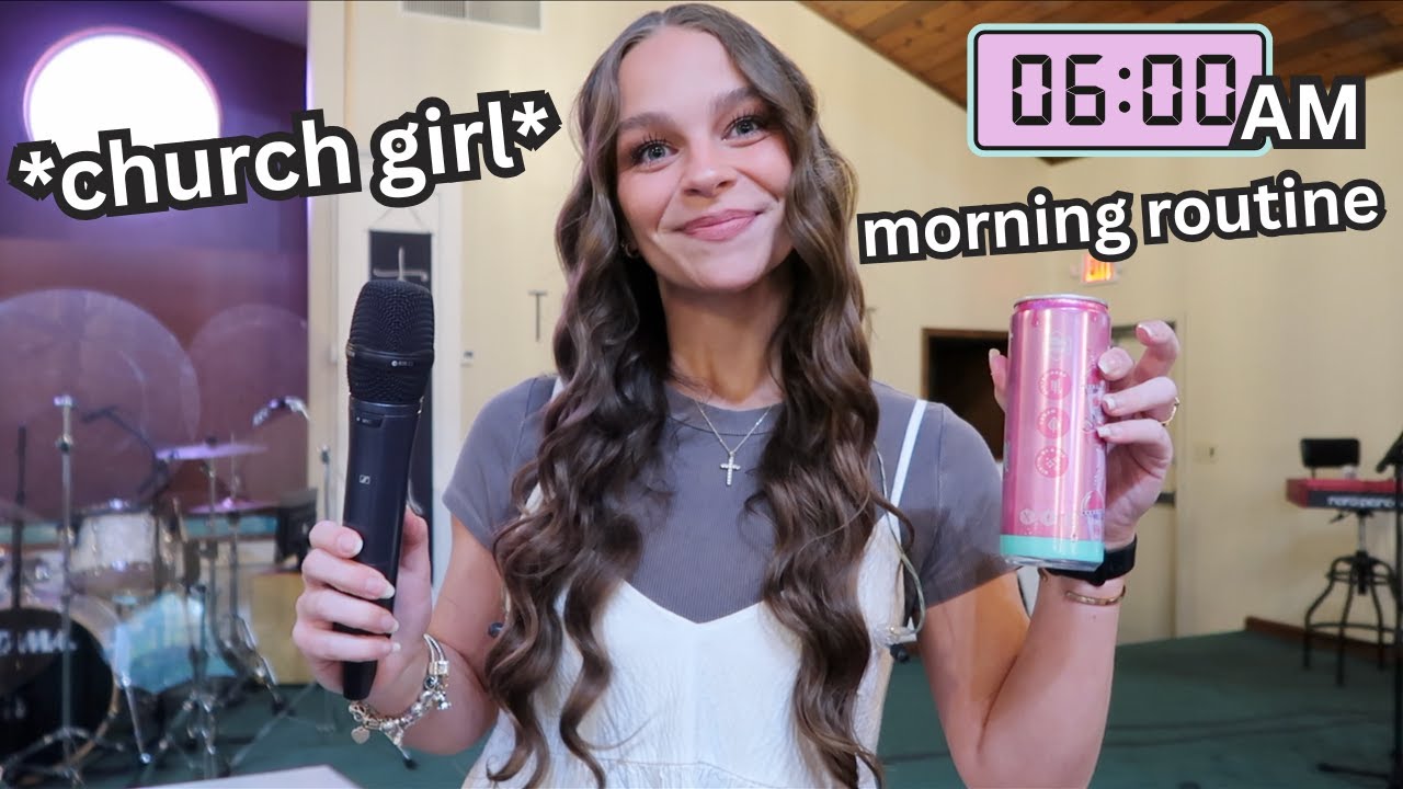 6:00am *realistic* church morning routine: spring edition + school vlog ...