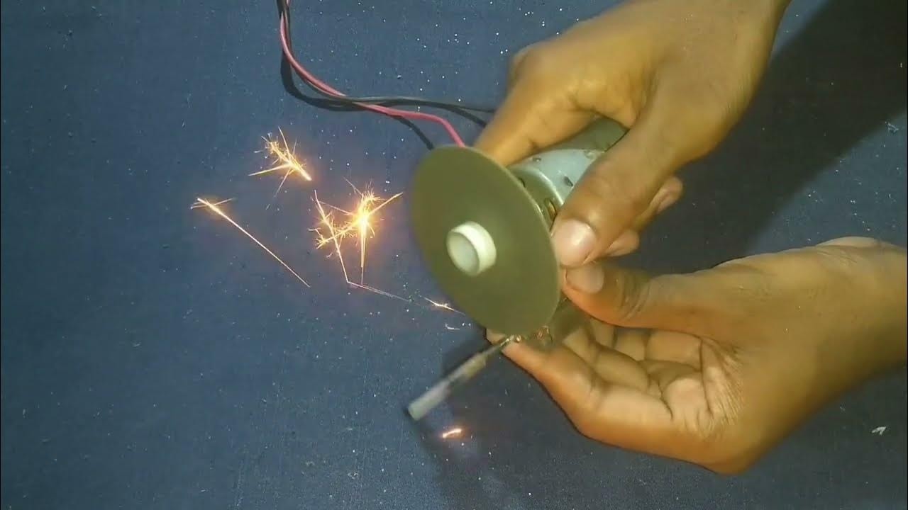 DC motor cutter project for water pump | diy dc motor crafts - YouTube