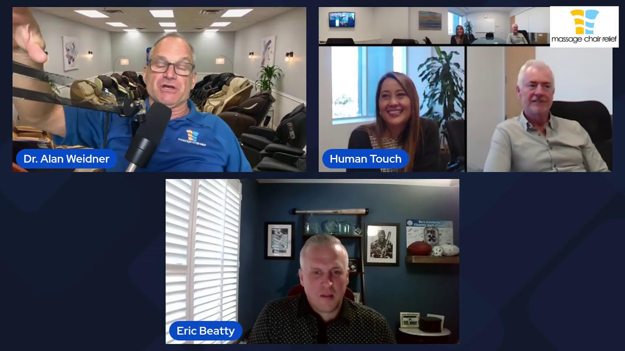 Massage Chair Relief LIVE! with Eric Beatty & Cathy Lou from Human ...