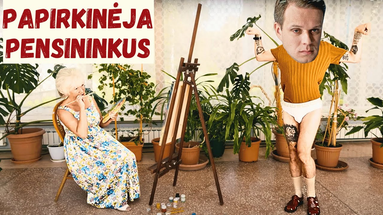 Landsbergis nutarė įsiteikti pensininkėms: juokinga :) - YouTube