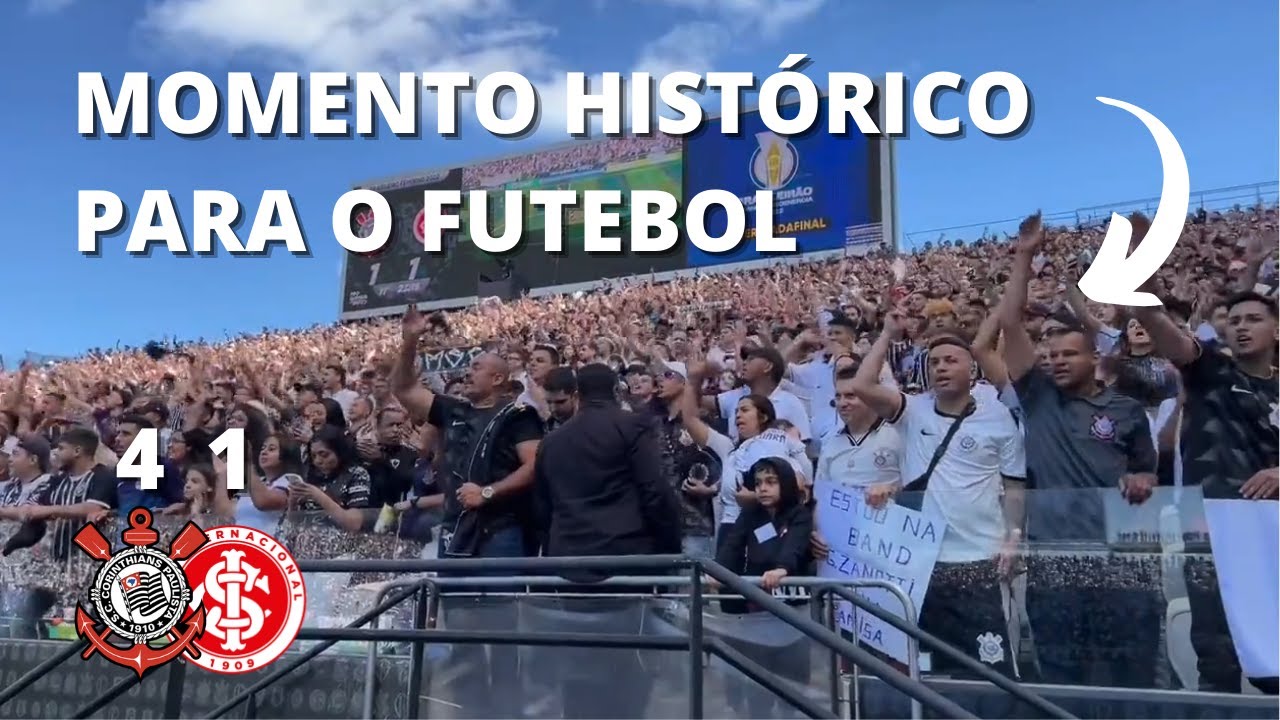 😱 TORCIDA DO CORINTHIANS CHAMOU ATENÇÃO DO MUNDO! RECORDE DE PÚBLICO ...