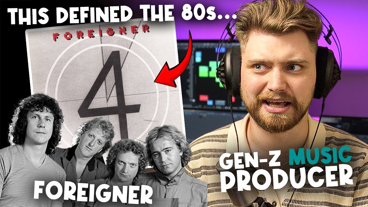 Gen-Z Music Producer ROCKED listening to Foreigner 4 for the first time ...