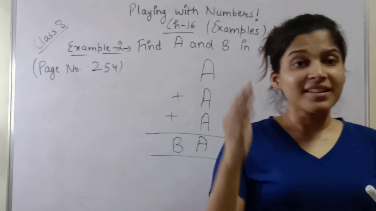 class 8 math "Playing with number" examples 1,2,& 3 - YouTube