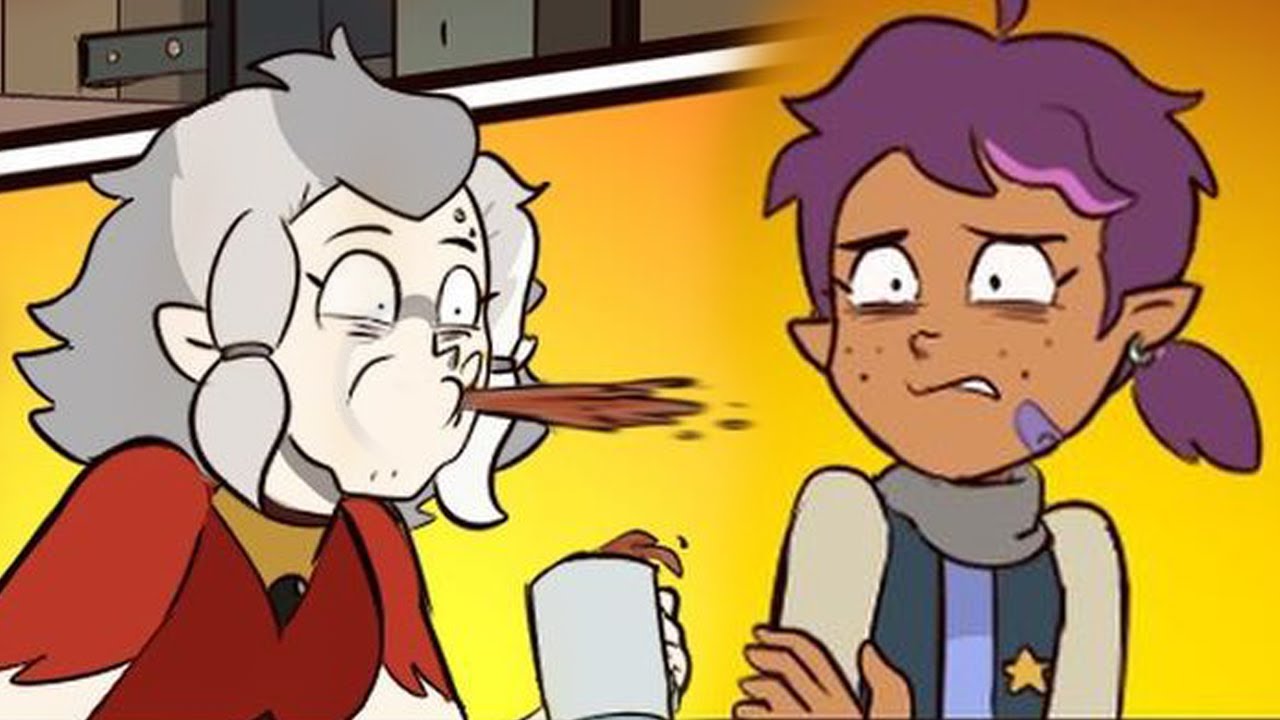 Fight Coven | Lumity The Owl House Comic Dub - YouTube