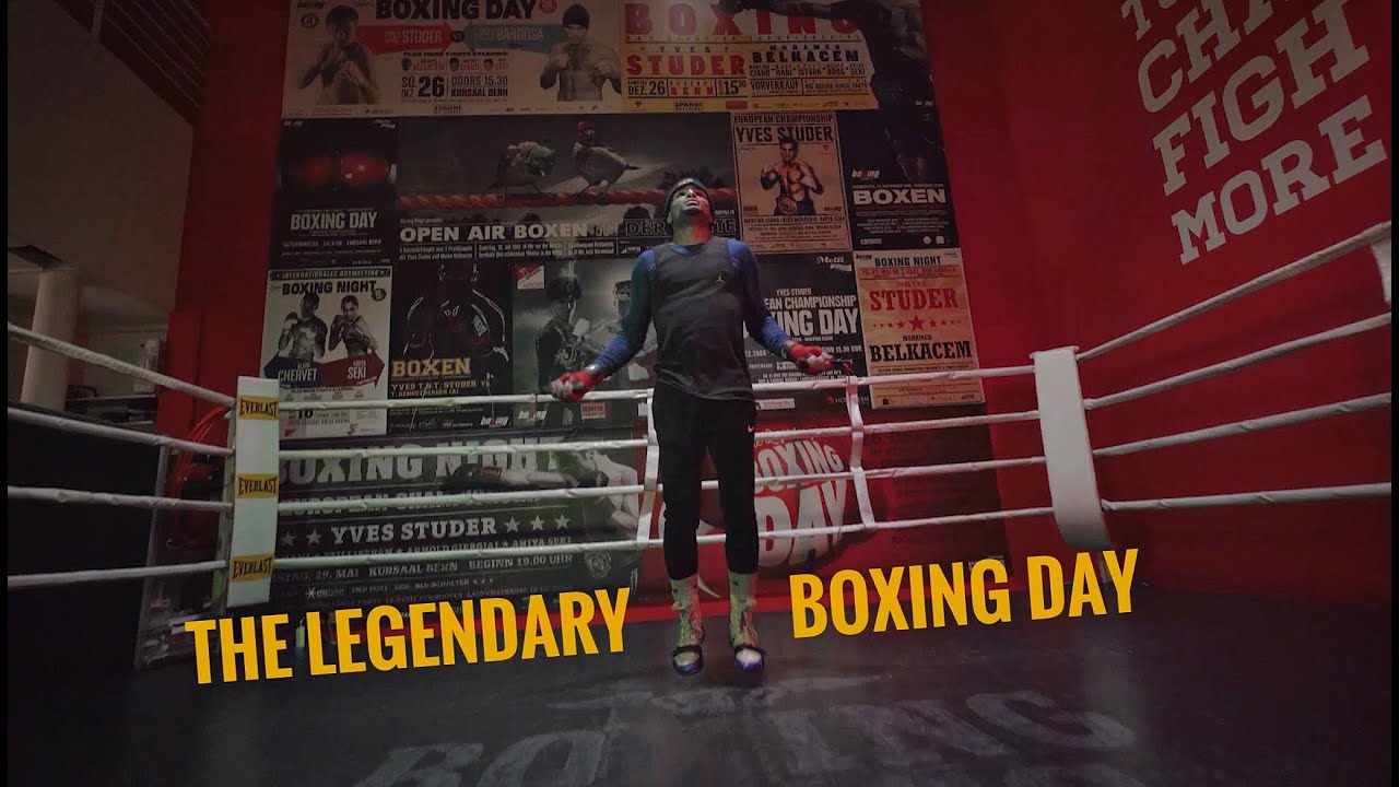 The Legendary BOXING DAY | Cinematic Boxing Promo Video | SONY A7III ...