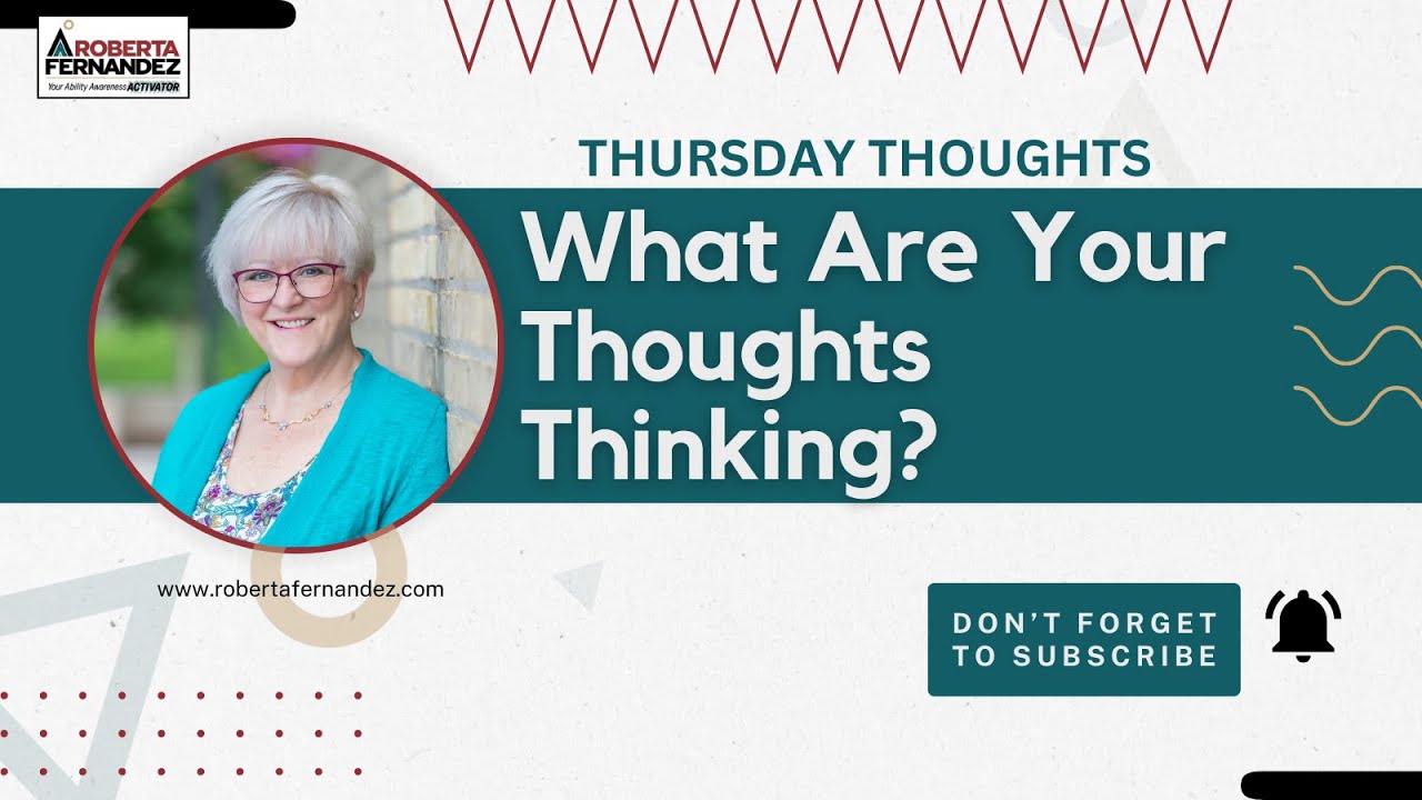 What Are Your Thoughts Thinking? - YouTube