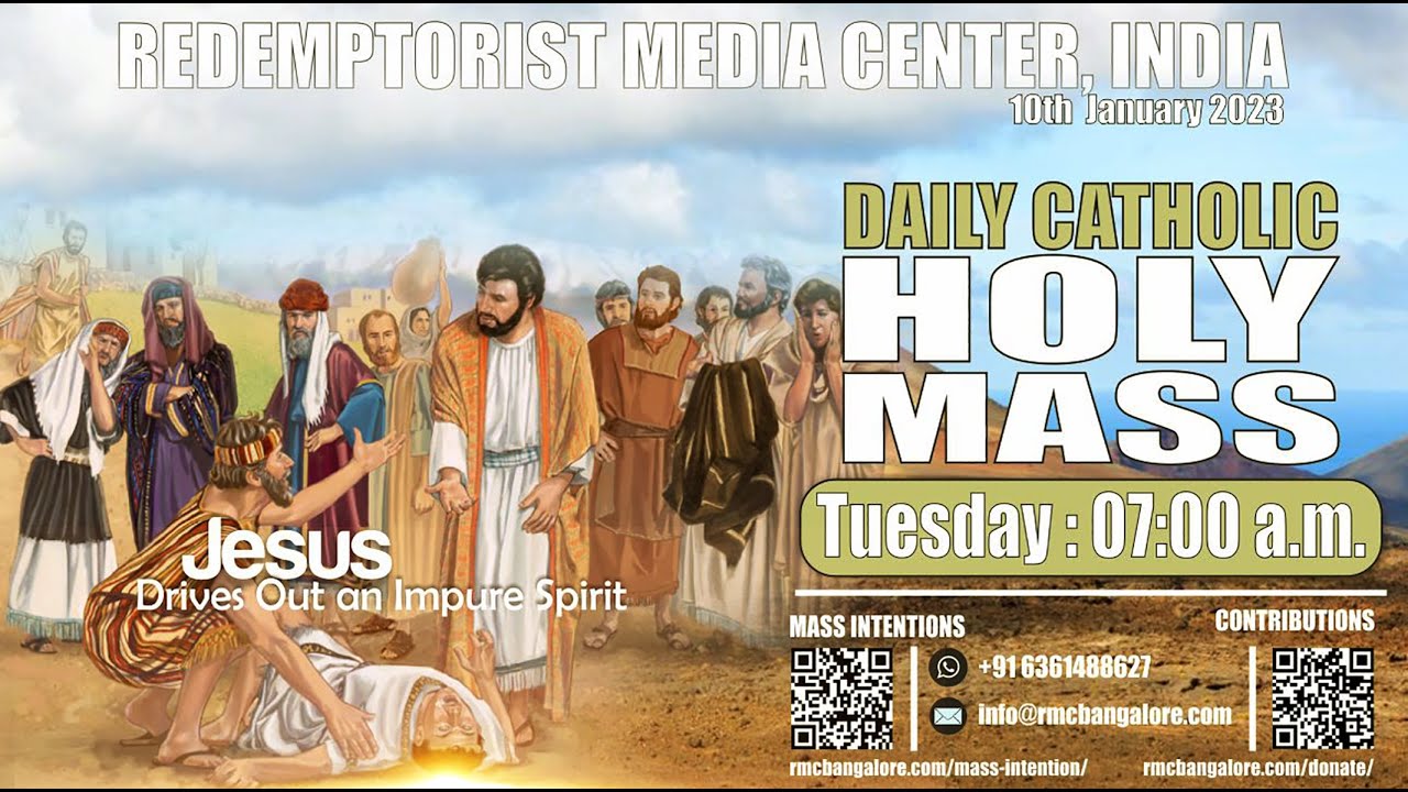 Catholic Holy Mass - 10th January, 2023 - Tuesday - YouTube