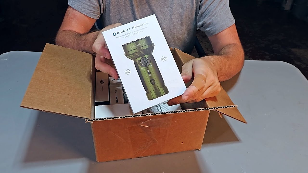 Olight 16th Anniversary $600+ Mystery Box Opening - YouTube