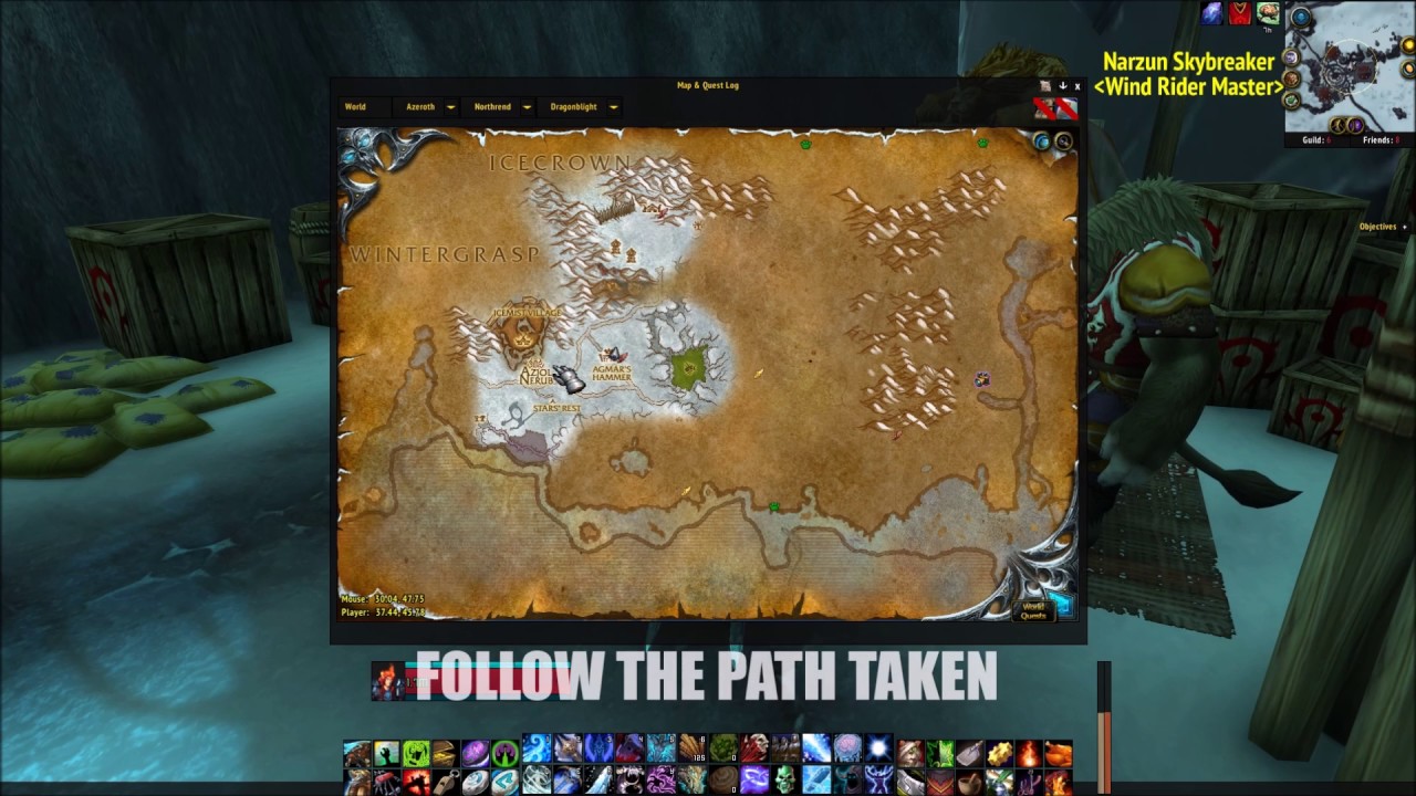 Azjol-Nerub & Ahn'kahet Entrance Locations (Wrath of the Lich King ...